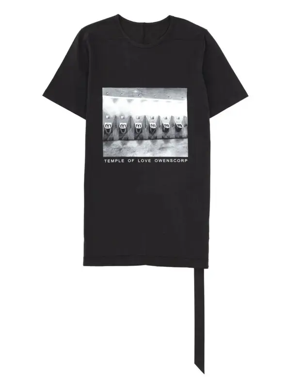 Rick Owens Level T T-shirt - Black