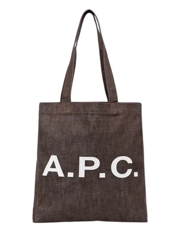 A.p.c. Tote Lou Bag - Brown