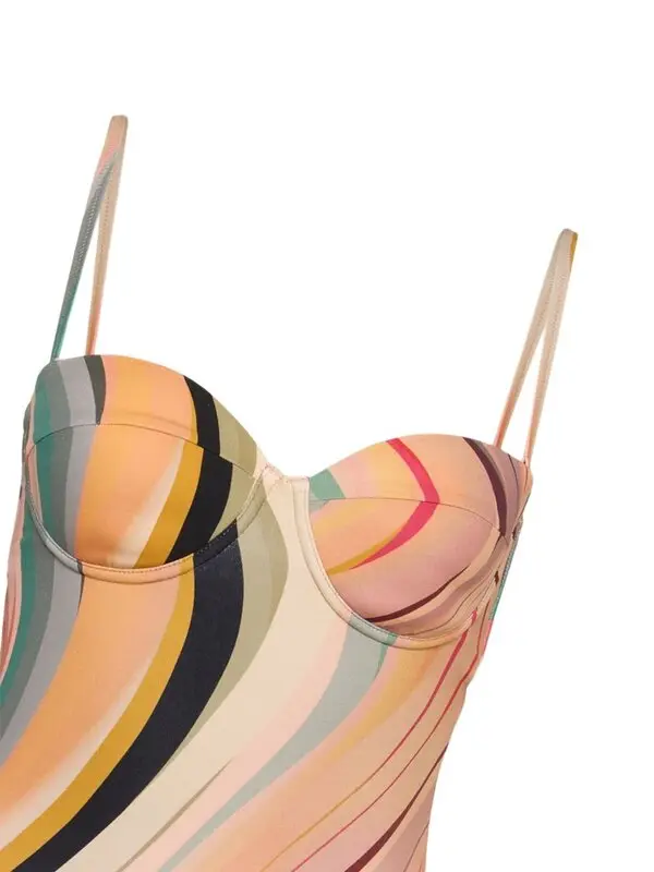 Paul Smith Swirl One Piece Swimsuit