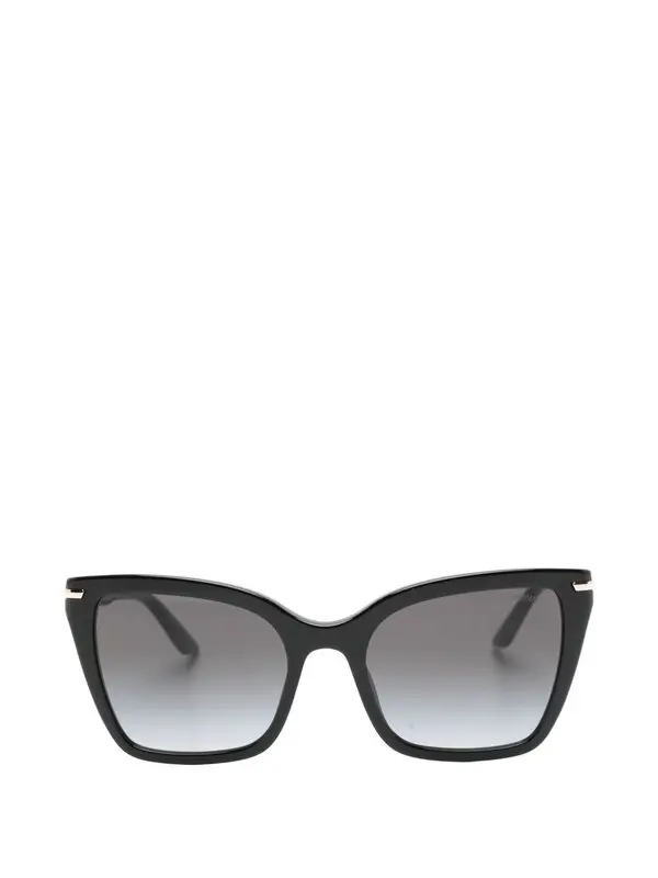 Emporio Armani Cat Eye Sunglasses - Black