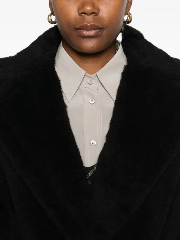 Max Mara Wool Coat - Black