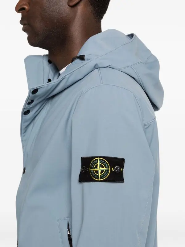 Stone Island Nylon Blouson Jacket - Sky Blue