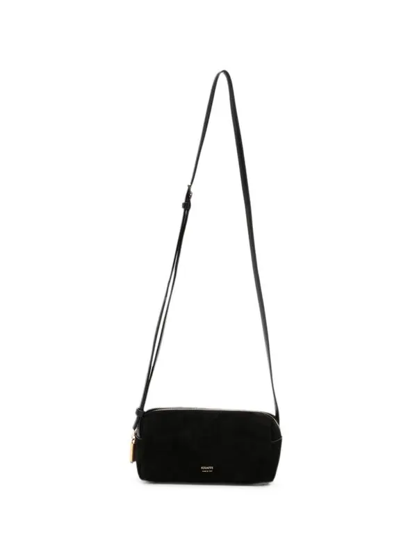 Khaite Kye Mini Leather Crossbody Bag - Black