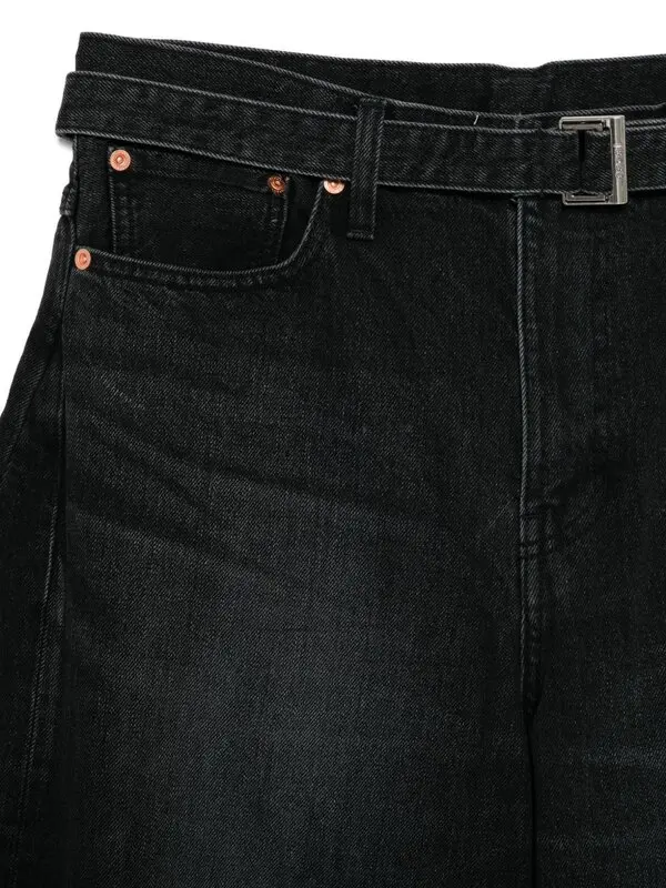 Sacai Wide-leg Carpenter Jeans
