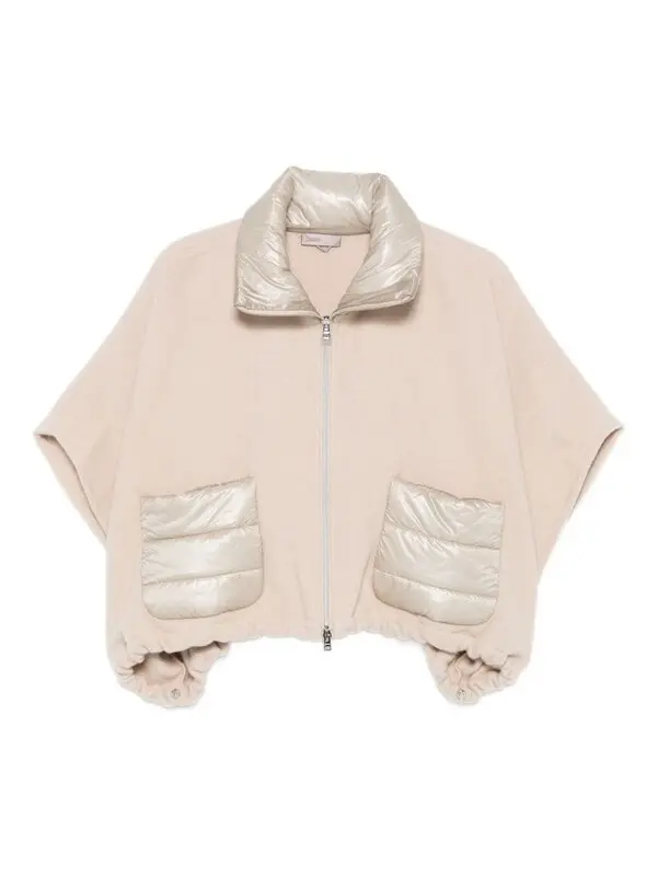 Herno Wool And Nylon Short Down Jacket