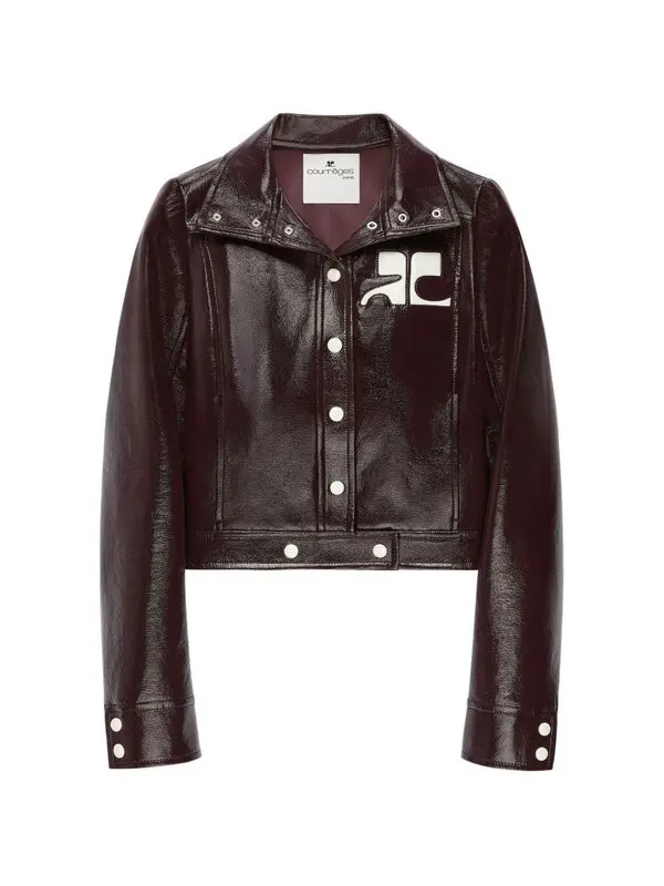 COURREGES Vinyl Jacket - Red