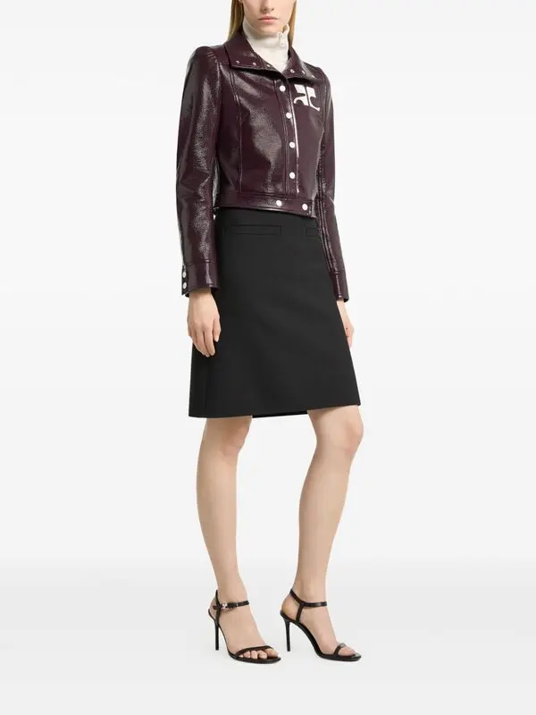 COURREGES Vinyl Jacket - Red