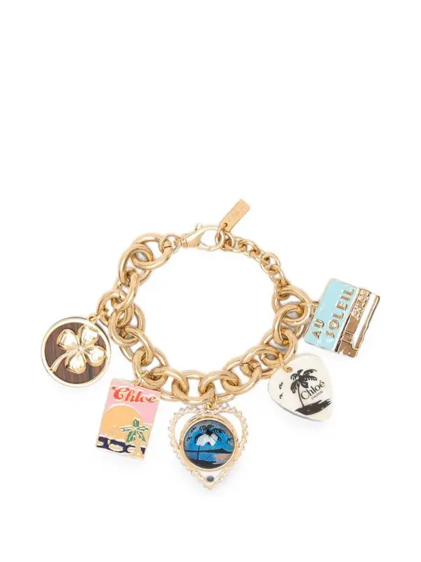 Chloé Charm Bracelet - Gold