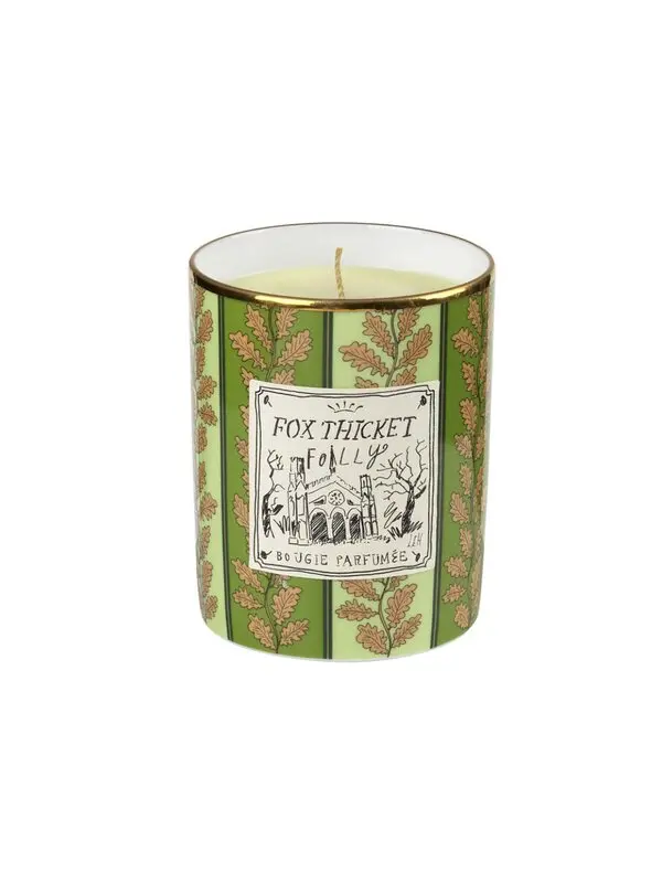 GINORI 1735 Profumi Luchino Fox Thicket Folly Scented Candle - Green