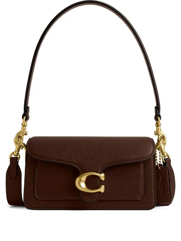 COACH Tabby 20 Leather Shoulder Bag With Turn Lock