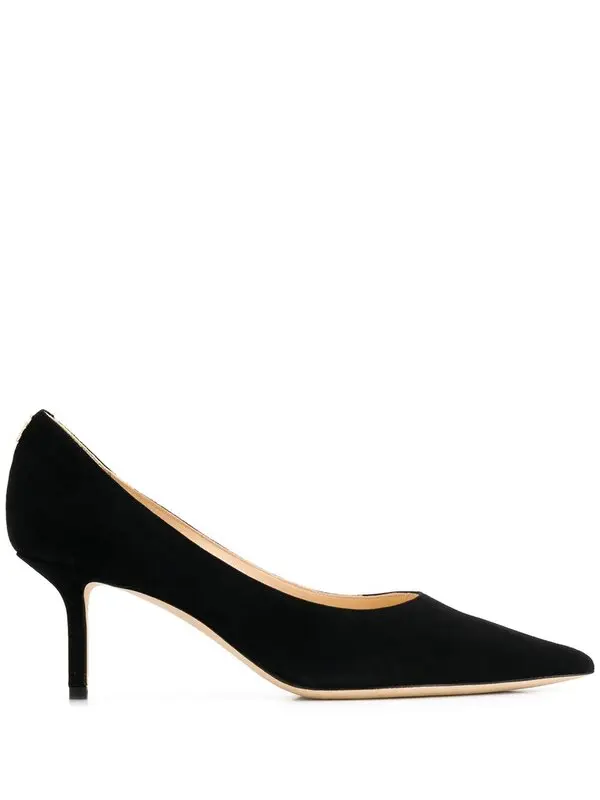 JIMMY CHOO Love Patent Leather Pumps - Black