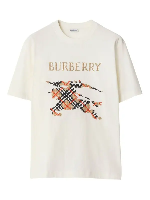 Burberry Logo Cotton T-shirt