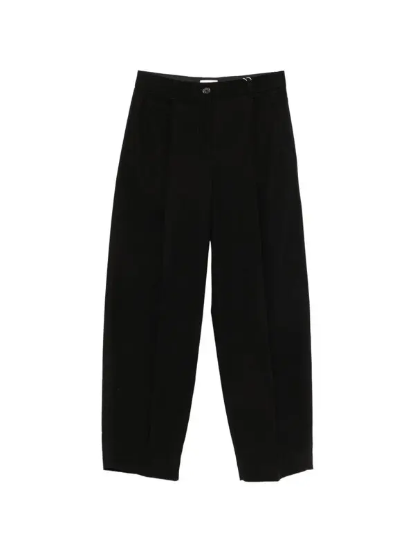 TOTEME Cotton Wide Leg Trousers