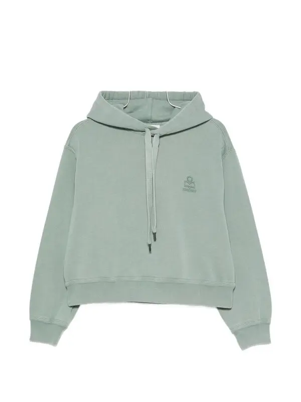 MARANT ETOILE Salmy Cotton Hoodie - Grey