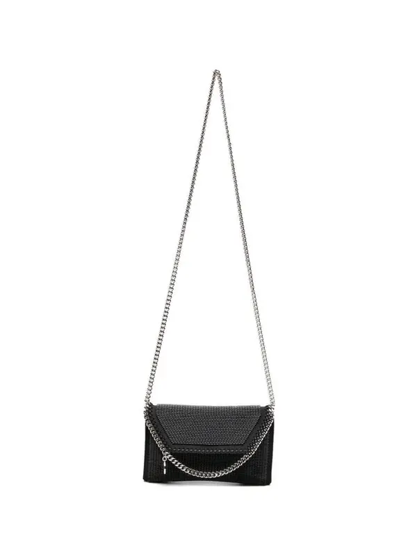 Stella McCartney Falabella Wallet On Chain - Black