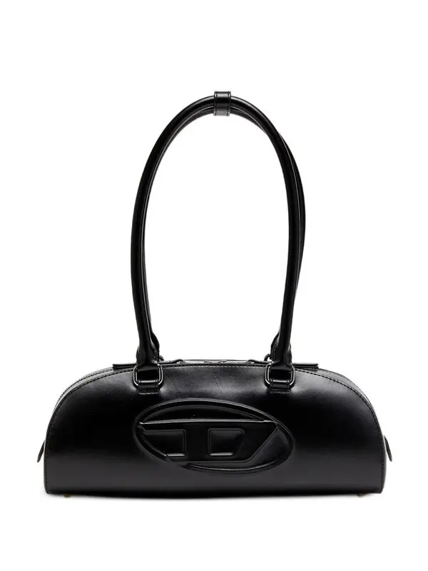 DIESEL® 1dr Dome Leather Shoulder Bag