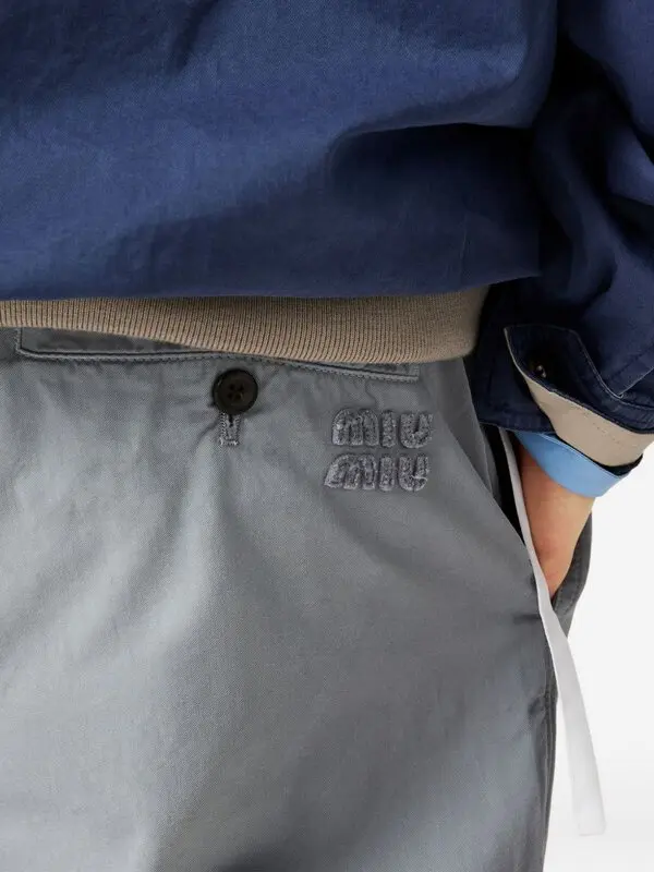 Miu Miu Cotton Trousers