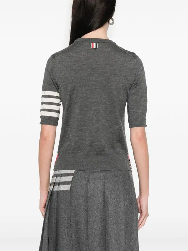 Thom Browne Wool Crewneck Sweater