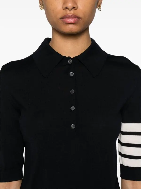 Thom Browne Wool Polo Shirt