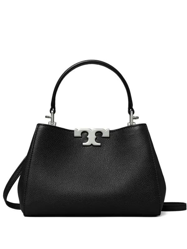Tory Burch Eleanor Mini Leather Handbag - Black