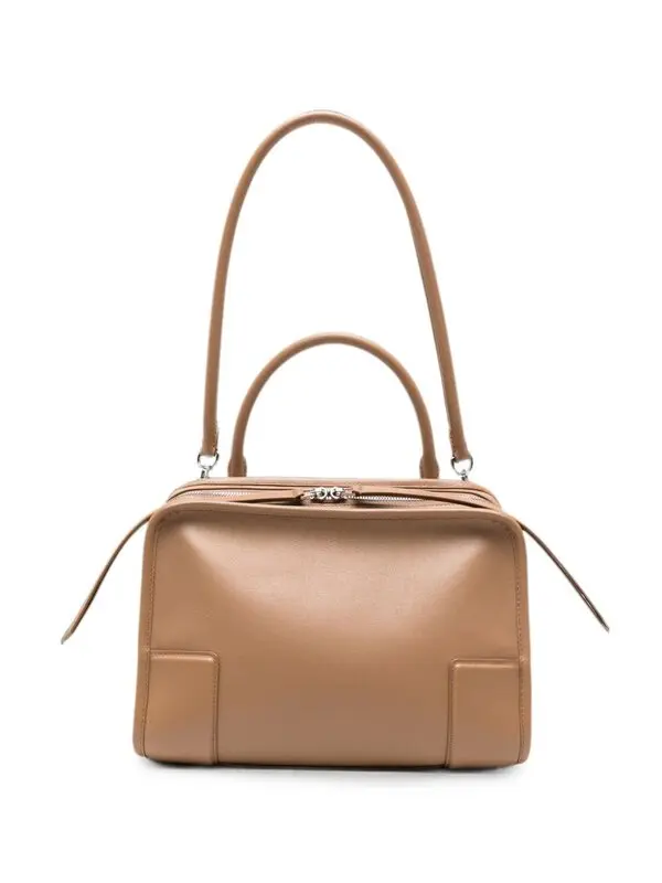 Loewe Amazona 180 Leather Handbag - Brown