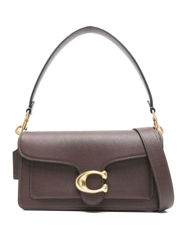 COACH Tabby 26 Leather Shoulder Bag - Brown