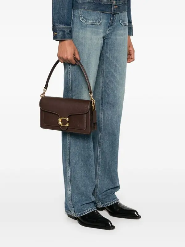 COACH Tabby 26 Leather Shoulder Bag - Brown