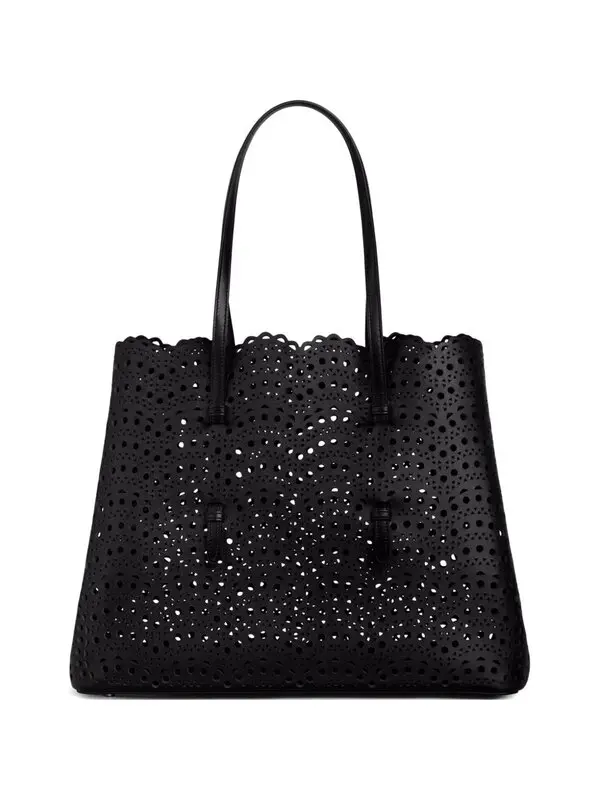 Alaïa Mina 37 Leather Handbag