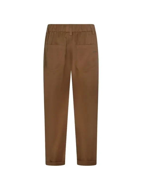 Brunello Cucinelli Cotton Twill Trousers