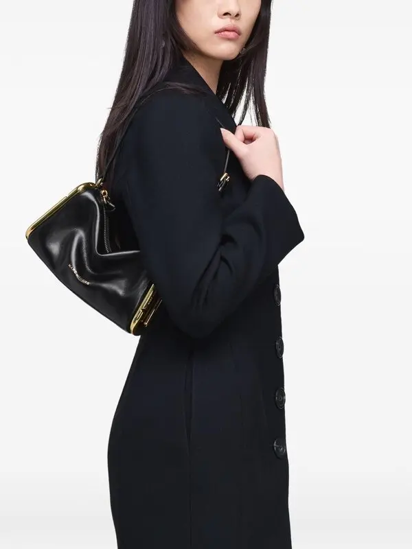 Marc Jacobs Juliette Leather Shoulder Bag - Black