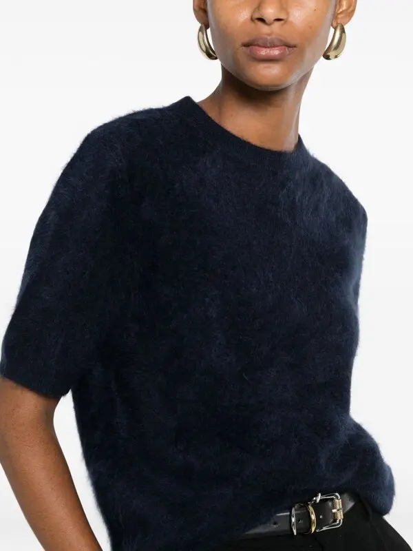 Soft Goat Short Sleeve Cashmere T-shirt