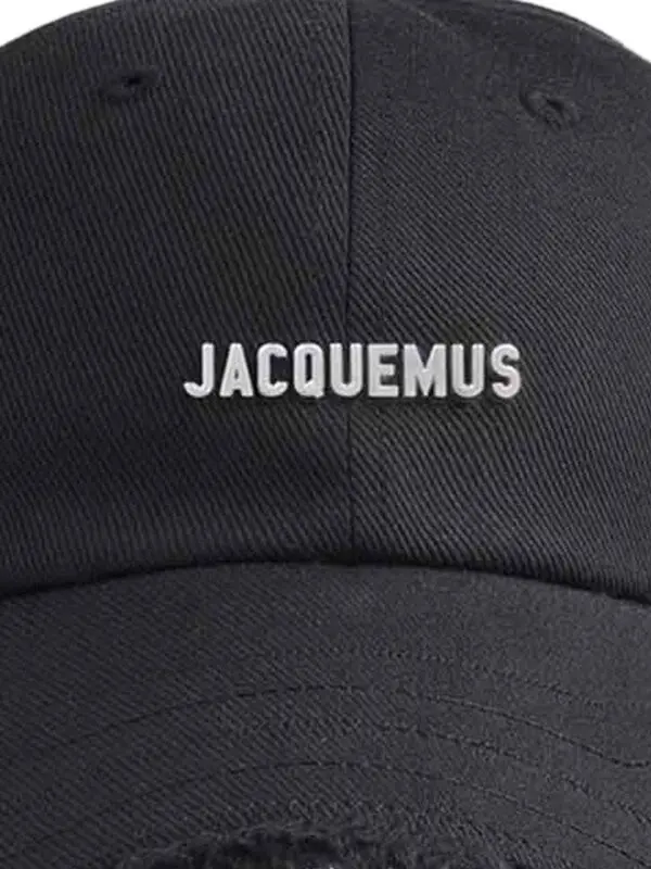 Jacquemus La Casquette Artichaut Cap - Black