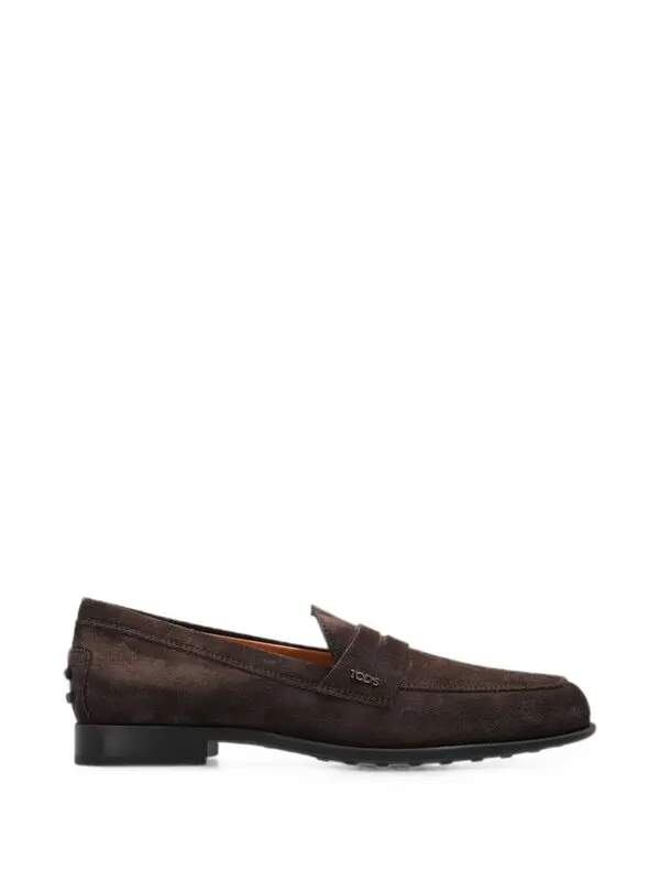 TOD'S Leather Loafers - Brown