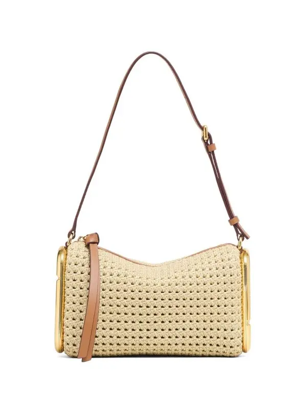 Marc Jacobs The Juliette Crochet Shoulder Bag - Beige