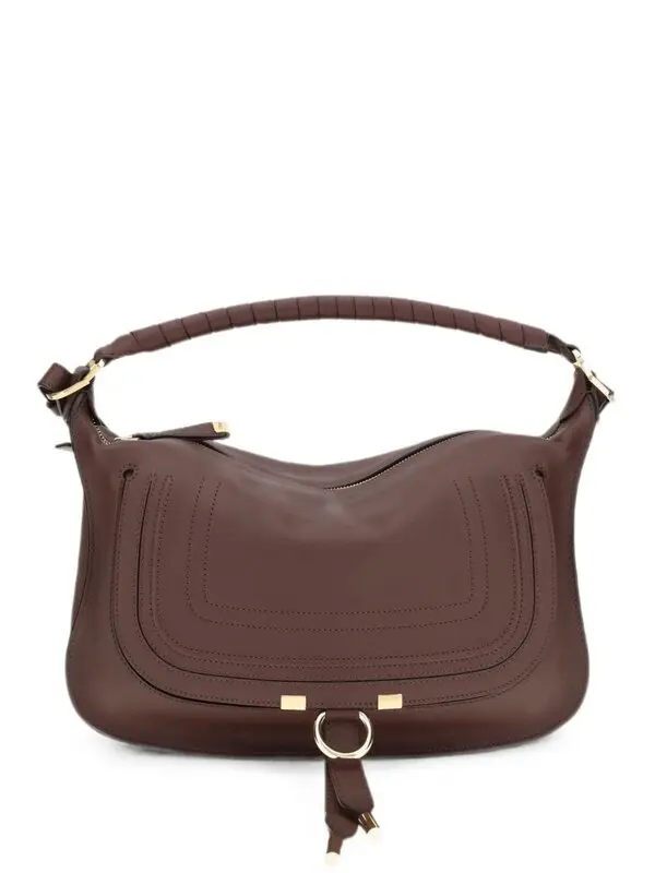 Chloé Marcie Small Leather Shoulder Bag - Red