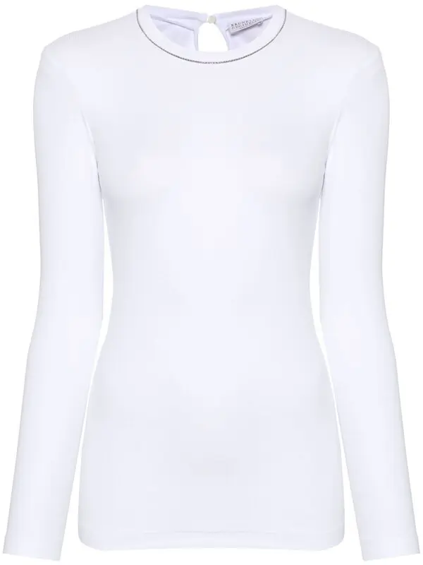 Brunello Cucinelli Cotton Crewneck Sweater