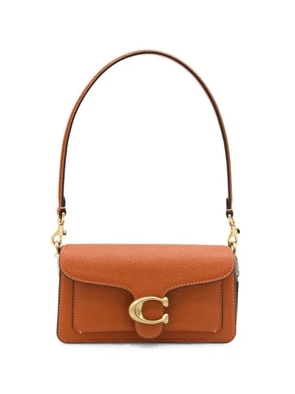 COACH Tabby 20 Leather Shoulder Bag - Brown