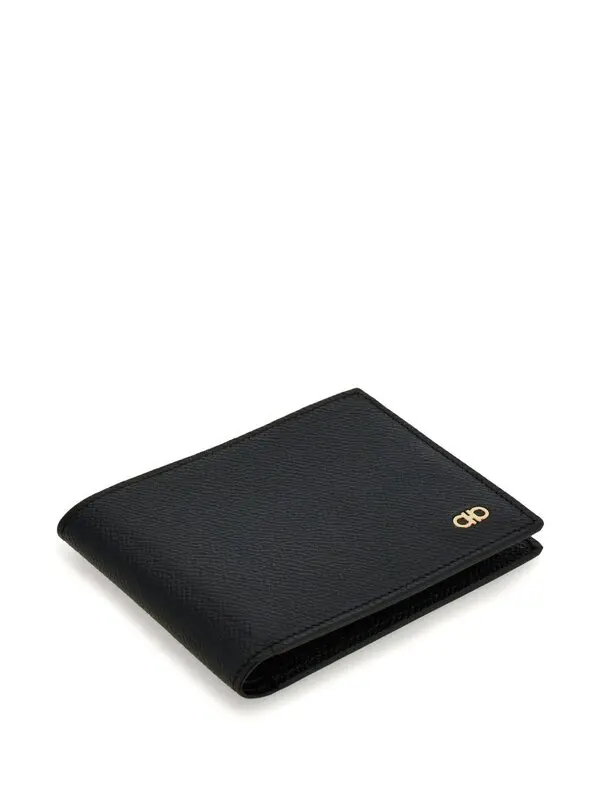 FERRAGAMO Micro Gancio Leather Wallet