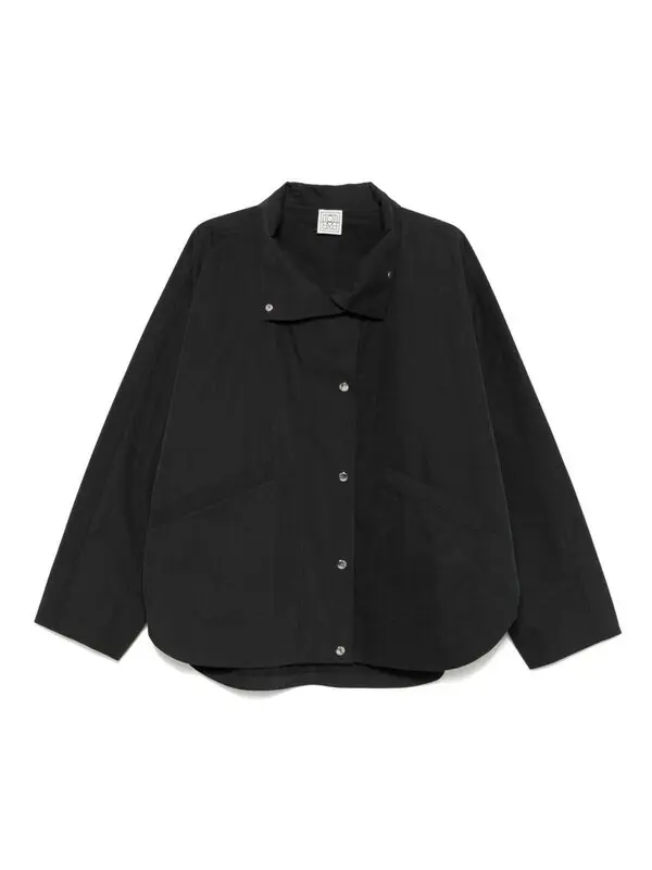 TOTEME Cotton Blend Parachute Jacket - Black