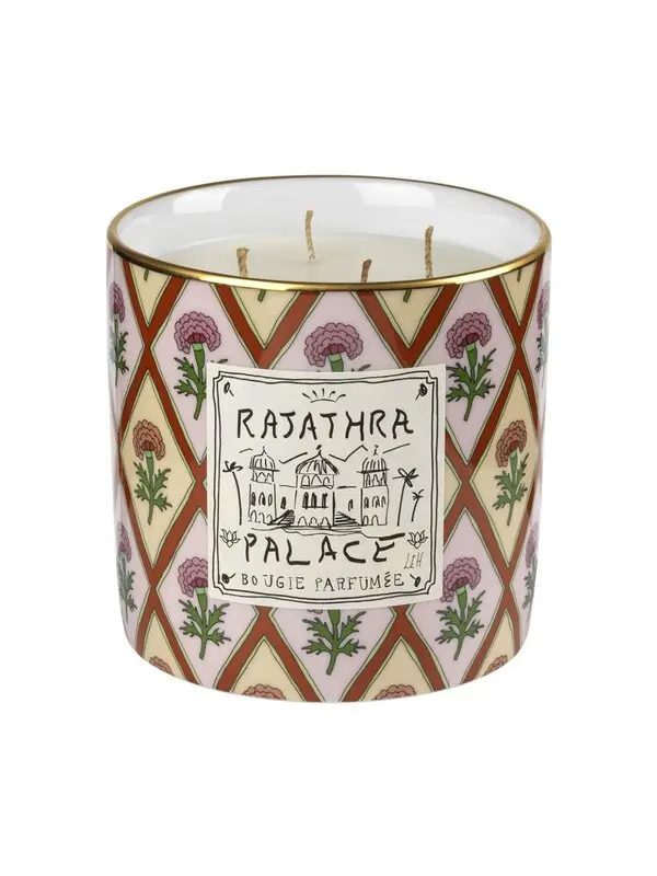 GINORI 1735 Profumi Luchino Rajathra Palace Scented Candle - Red