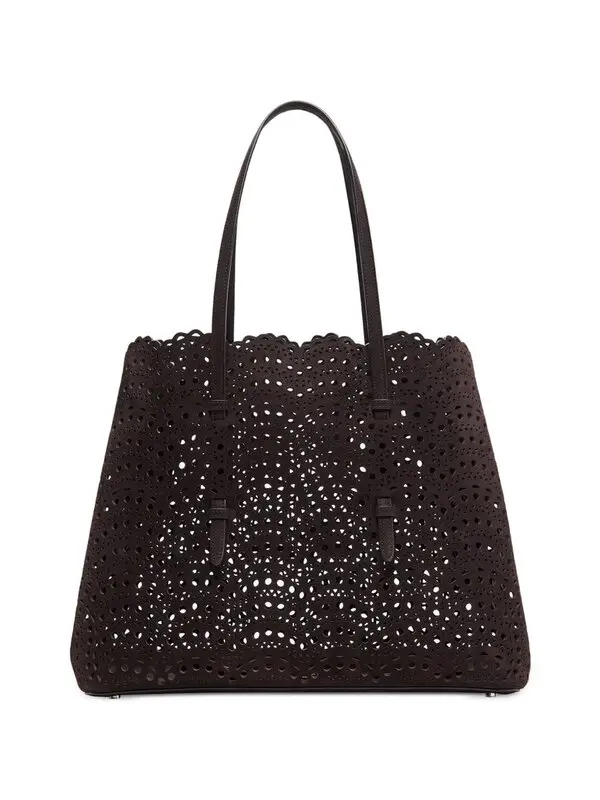 Alaïa Mina 37 Leather Handbag