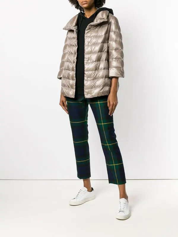 Herno Aminta Nylon Cape - Grey