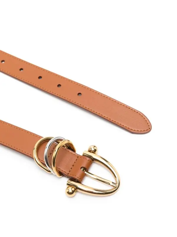 Chloé Leather Belt - Brown