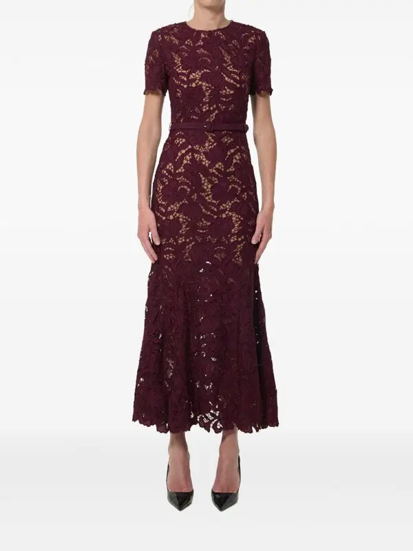 SELF-PORTRAIT Lace Maxi Dress