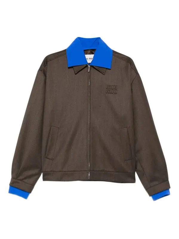 Miu Miu Nylon Blouson Jacket