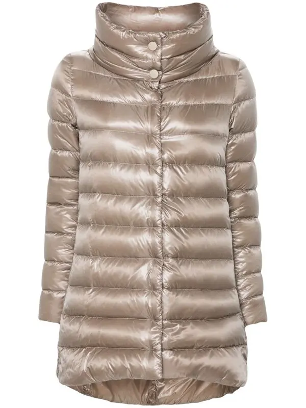 Herno Ameli Midi Down Jacket - Grey