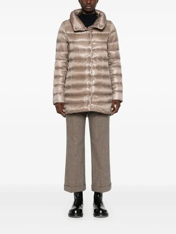 Herno Ameli Midi Down Jacket - Grey