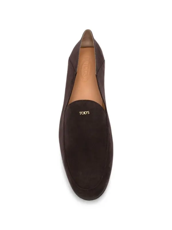TOD'S Leather Loafers - Brown