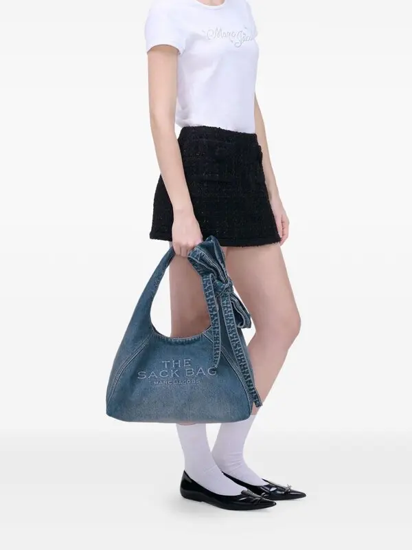 Marc Jacobs Sack Denim Handbag - Blue