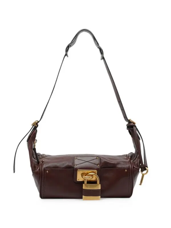 Chloé Paddington Leather Shoulder Bag - Brown